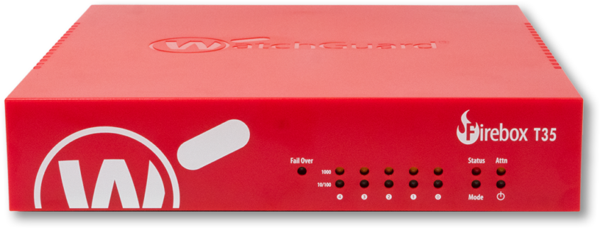 WatchGuard Firebox T40 Firewall with 1 Year Total Security – Equa, LLC